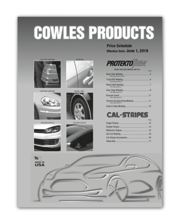 CUSTOMER SERVICE - Cowles Products